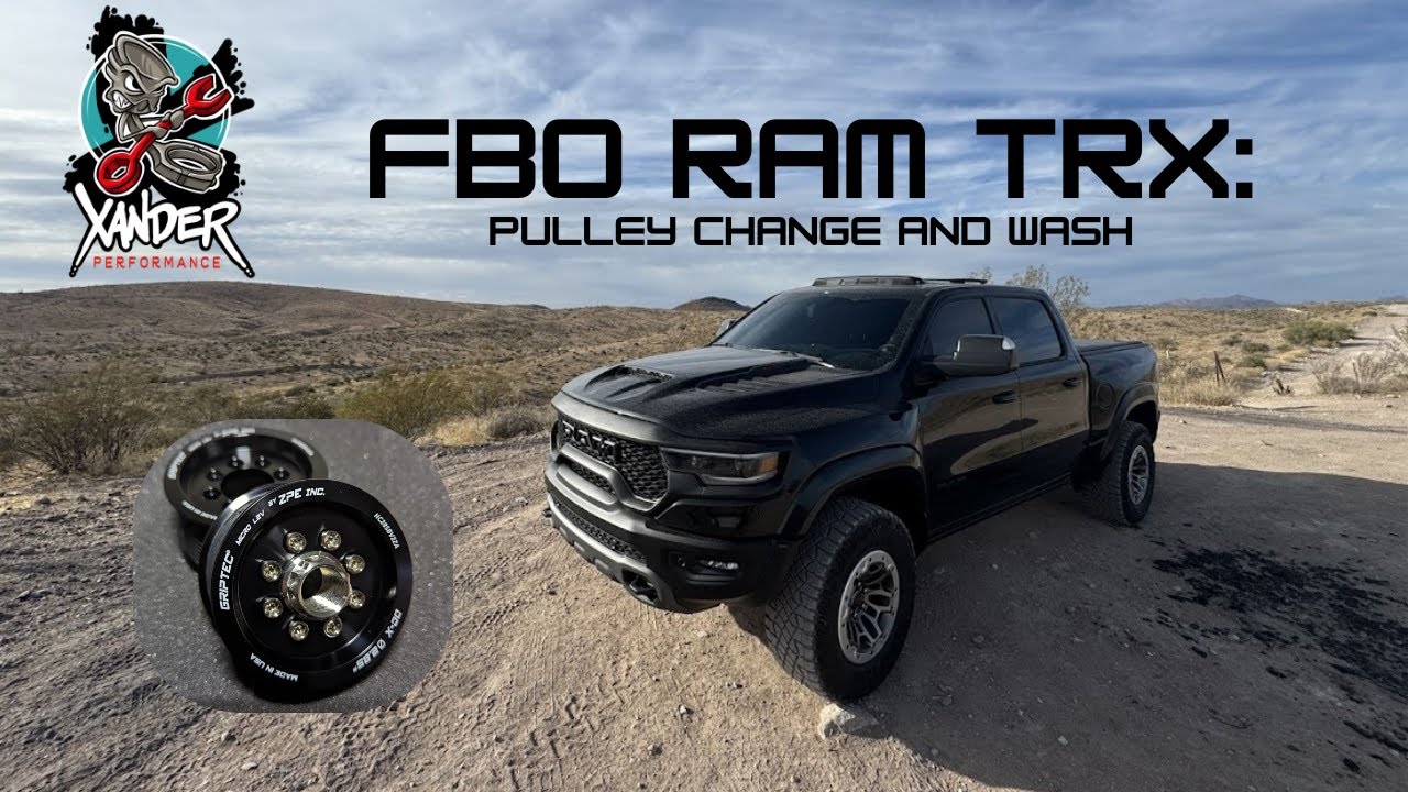 Ram TRX Pulley change and wash - YouTube