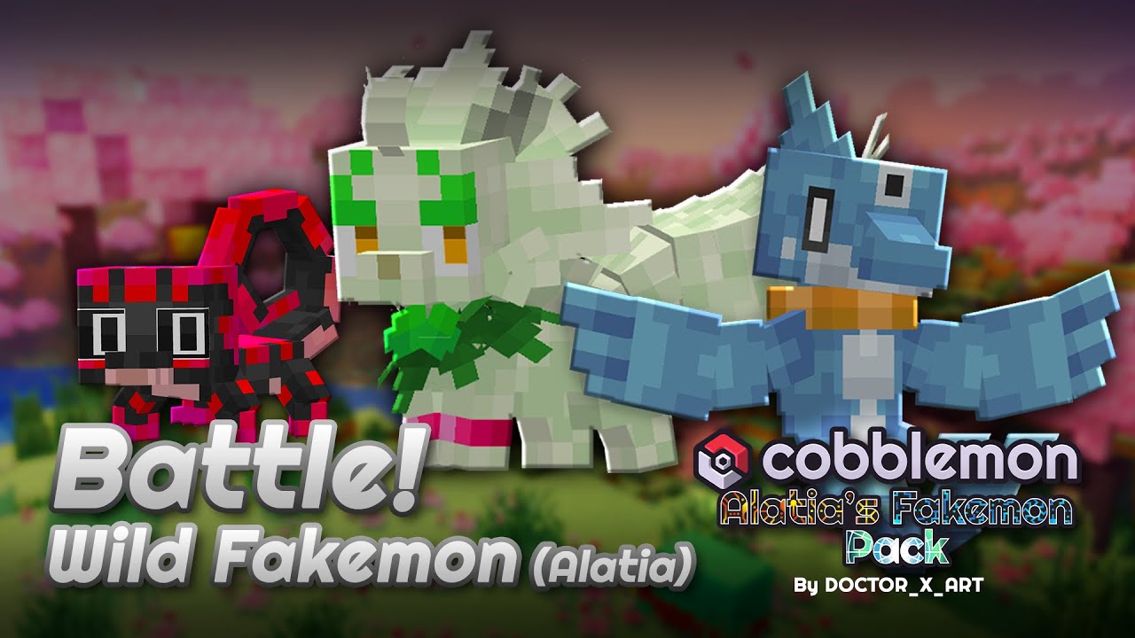 Battle! Wild Fakemon (Alatia) - Cobblemon Alatia's Fakemon Pack OST ...