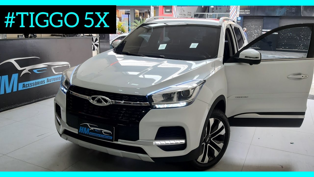 TIGGO 5X FAROL FULL LED - YouTube