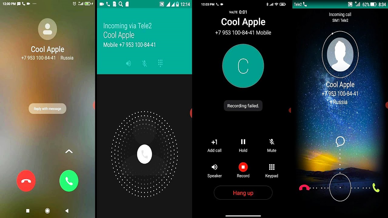 Screen recorder mix #41/ Incoming calls - YouTube