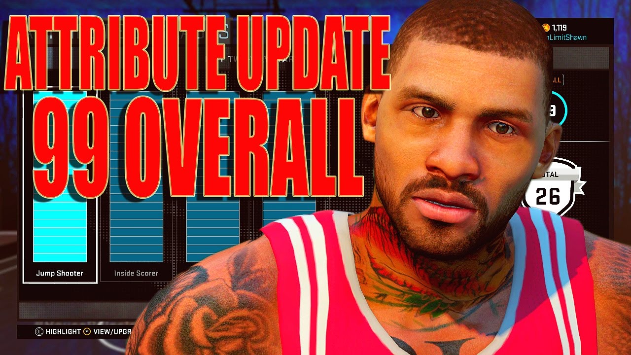 NBA 2K16 | Attribute Update | 99 OVERALL 6'7 POINT GUARD , Best ...