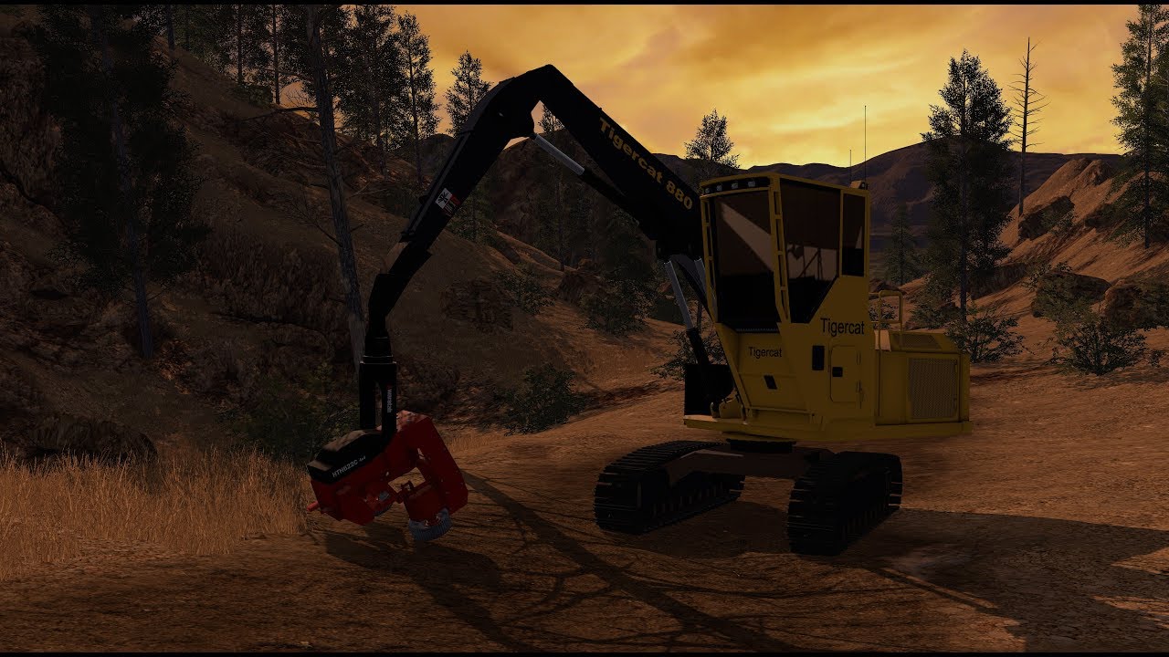FS17: Tigercat 875 Processor Demo - YouTube