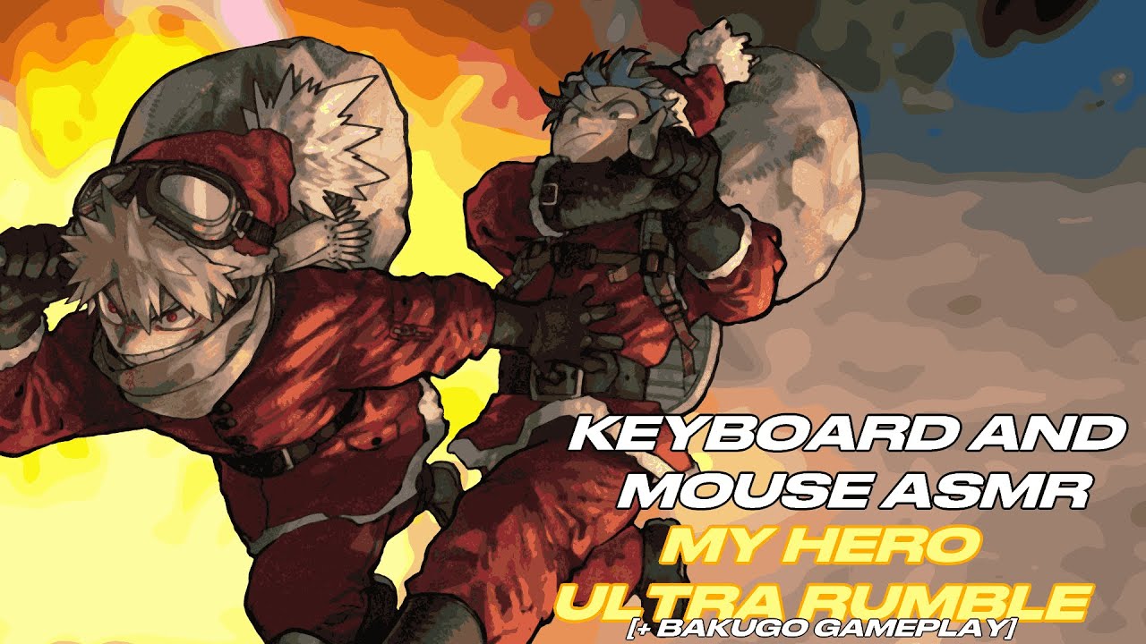MHUR KEYBOARD AND MOUSE ASMR - High Kill Bakugo Game - YouTube
