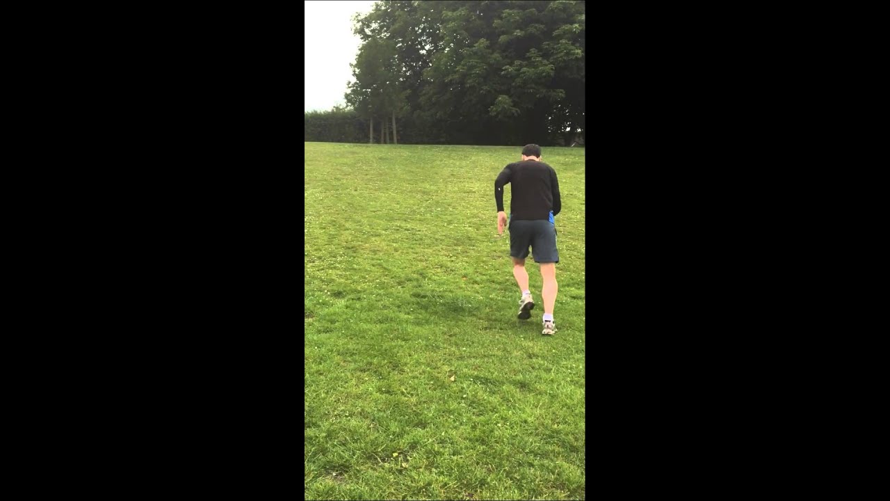 Hill Sprints with downhill backwards running - YouTube