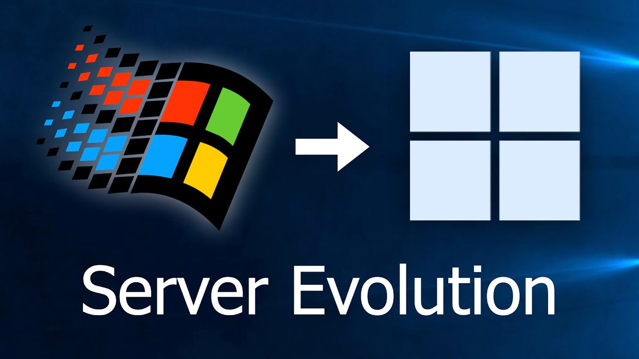 Windows Server UI Evolution! (2000-present) - YouTube