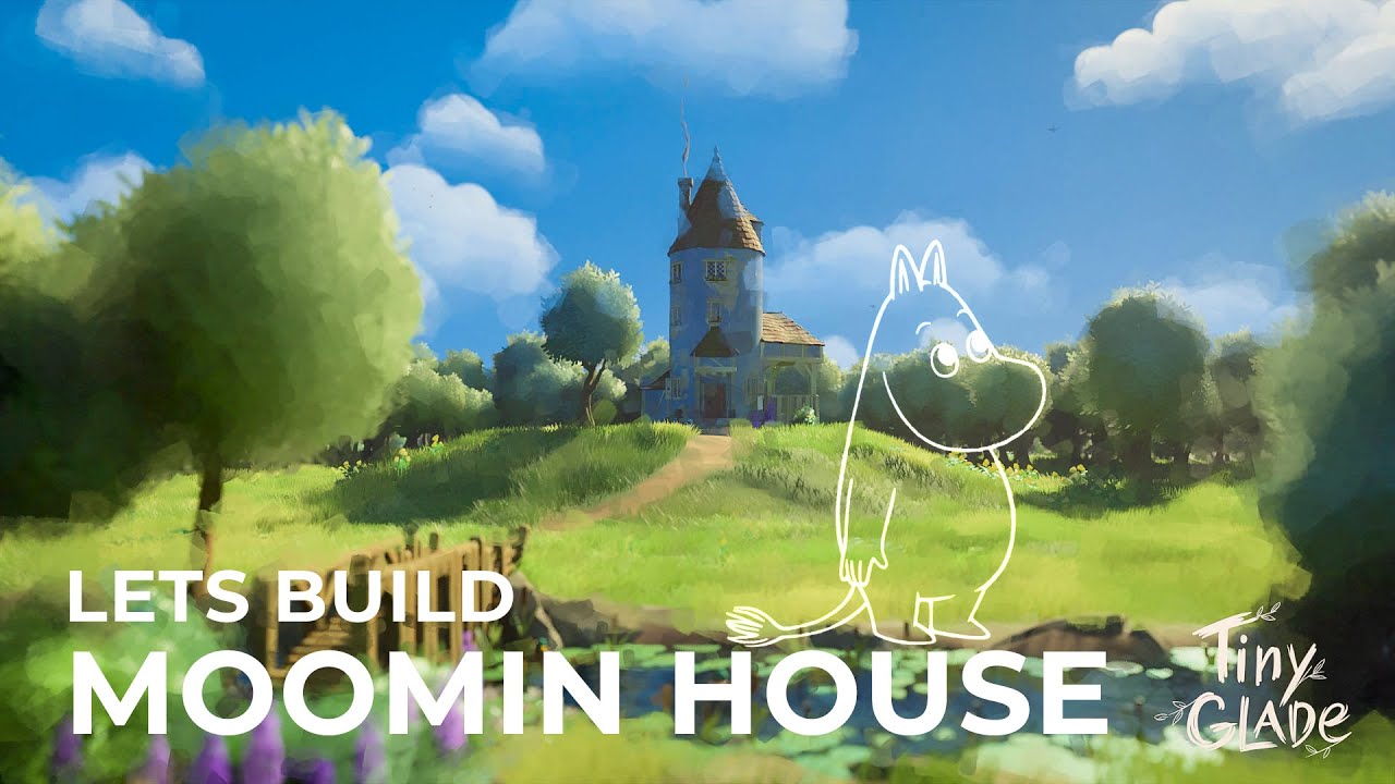 Unlocking Creativity: Building a Moomin House in Tiny Glade! - YouTube