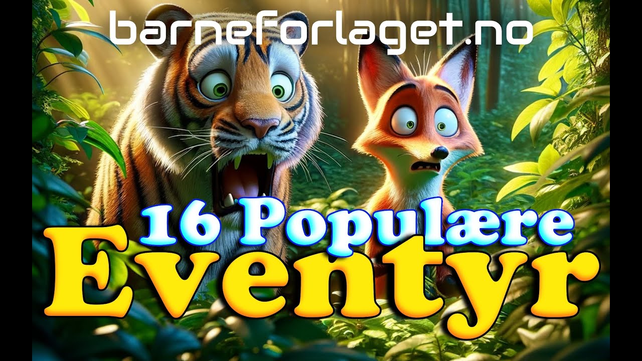 Eventyr For Barn | 16 Populære Eventyr Med Bilder | 48 Minutter ...