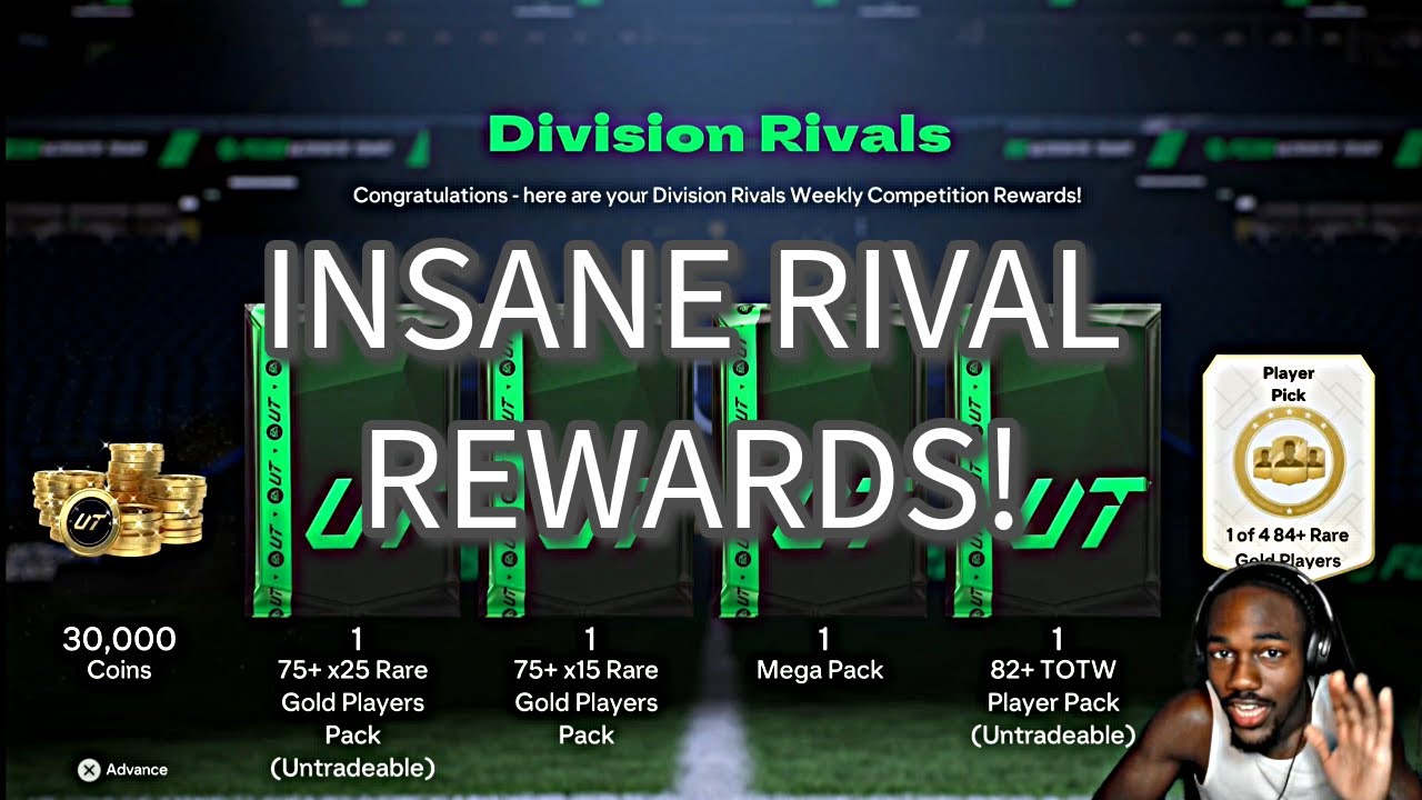 FC 25 THE BEST DIVISION 4 RIVAL REWARDS! (KIVZYY) - YouTube