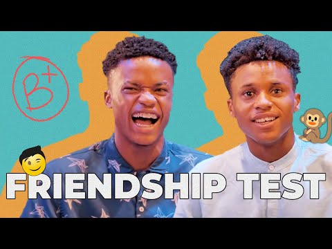 Wisdom Kingsley and Isreal Henry take a Friendship Test - YouTube