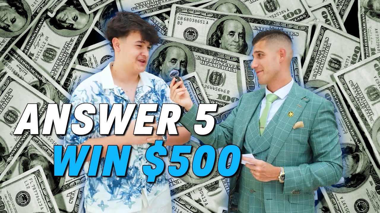 Answer 5 Questions, Win 500 Dollars! - Financial Game Show in Miami ...