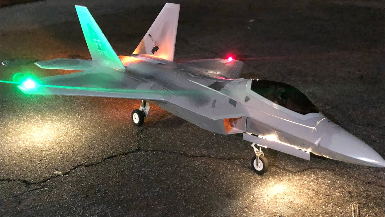 Freewing 90mm F-22 With Nav Lights added by Nate and Gooniac’s ...
