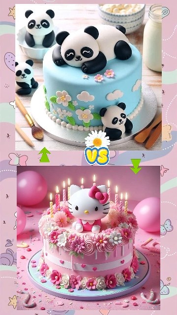 Panda vs hellow Kitty? mau pilih yang mana? - YouTube