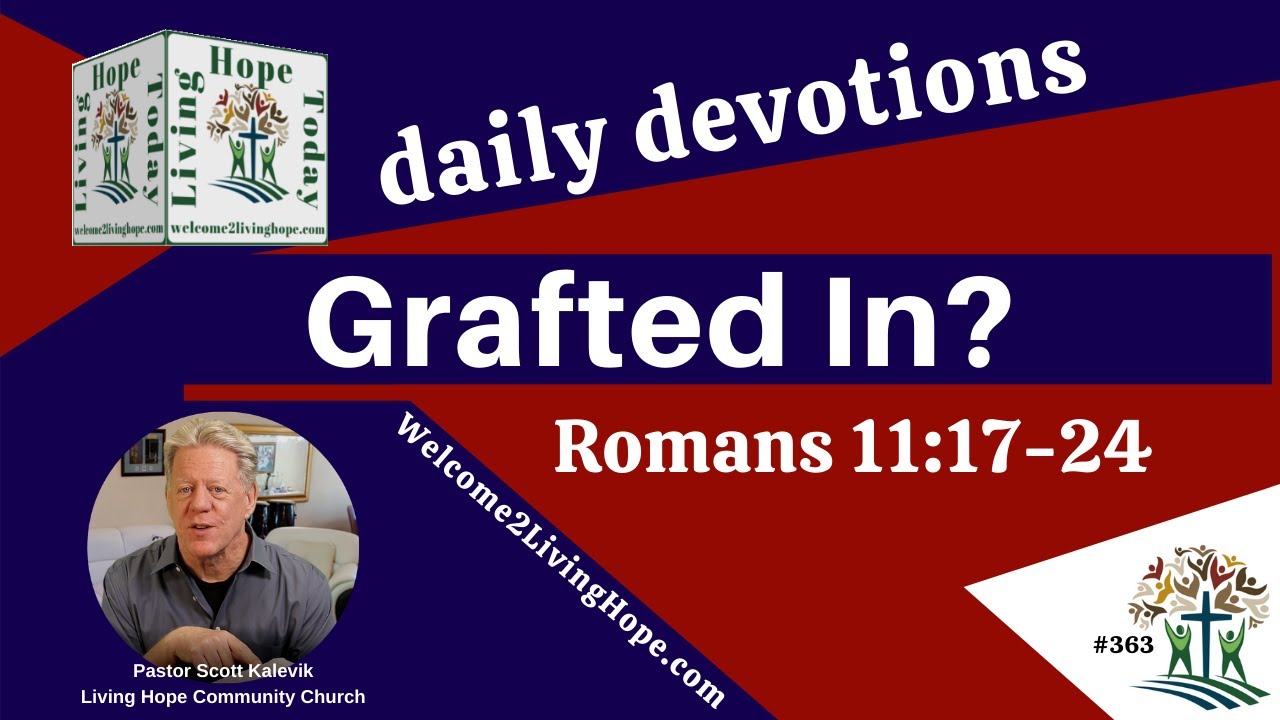 WHAT DOES IT MEAN TO BE ‘GRAFTED IN’? – Romans 11:17-24 – Living Hope ...