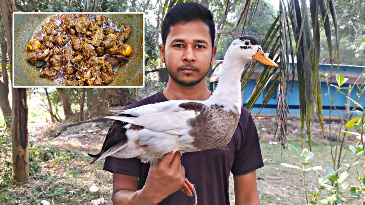 Batak ka meat kaise banate hain | Duck meat recipe | Duck cutting and ...