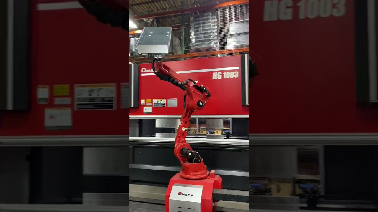 Amada HG 1003 ARs Press Brake with ATC, Bending Robot and Automated ...