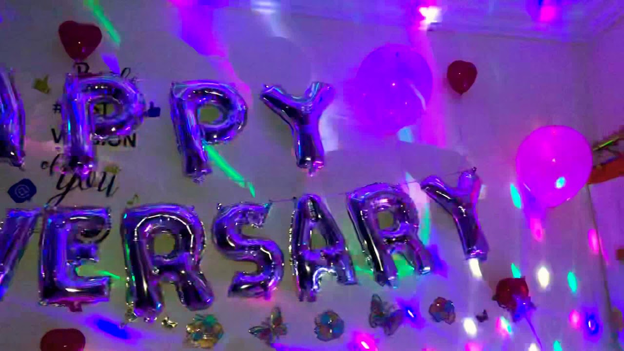 First Anniversary Surprise YouTube First Anniversary Surprise YouTube