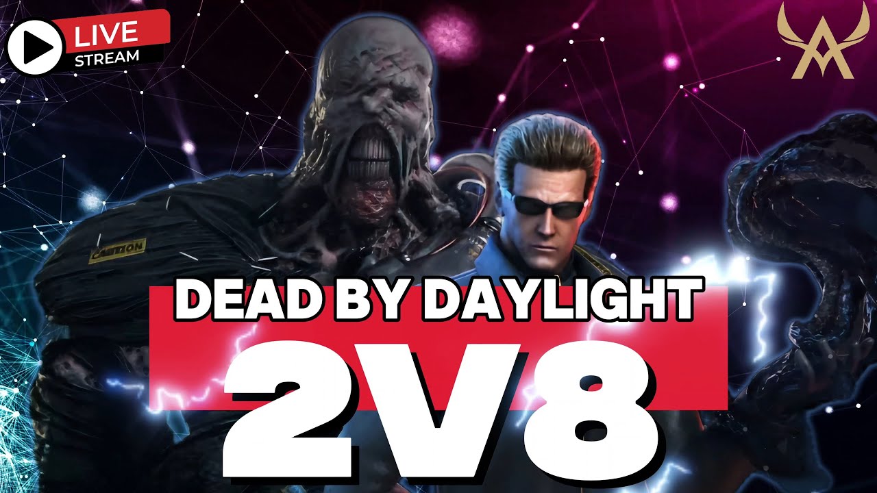 SURVIVAL BERJAMAAH! DBD x Resident Evil 2v8 Live # ...