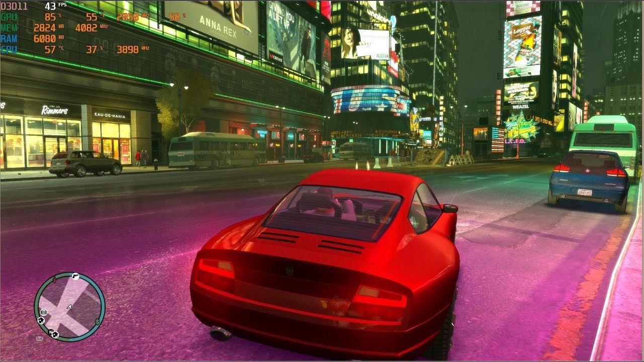 GTA 4 4K Ultra Graphics - GTX 1060 - 4K Ultra Settings - YouTube