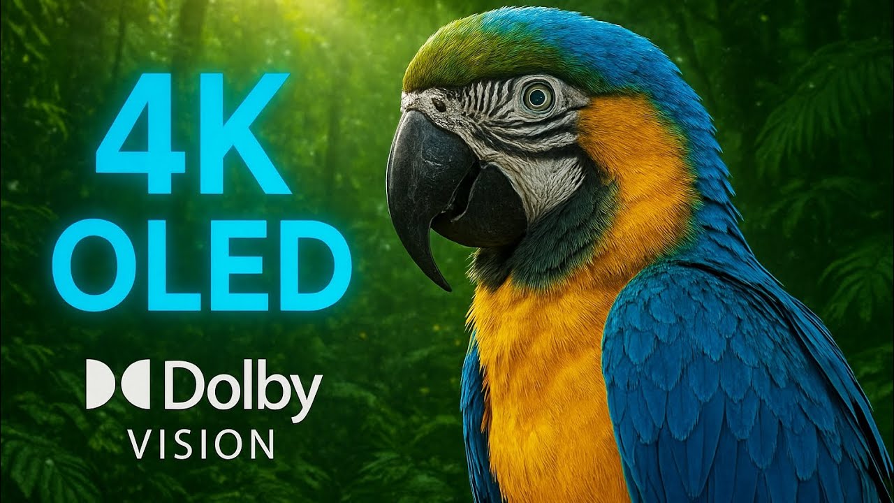 "The Most Colorful Parrot Ever in 4K OLED Dolby Vision" - YouTube