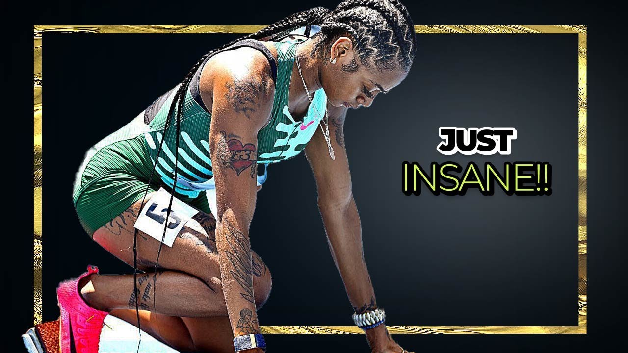 ShaCarri Destroy the Field In Track and Field Biggest 100 meter race of ...