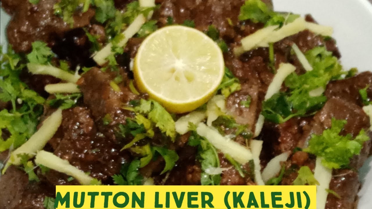 Mutton liver (kaleji) - YouTube