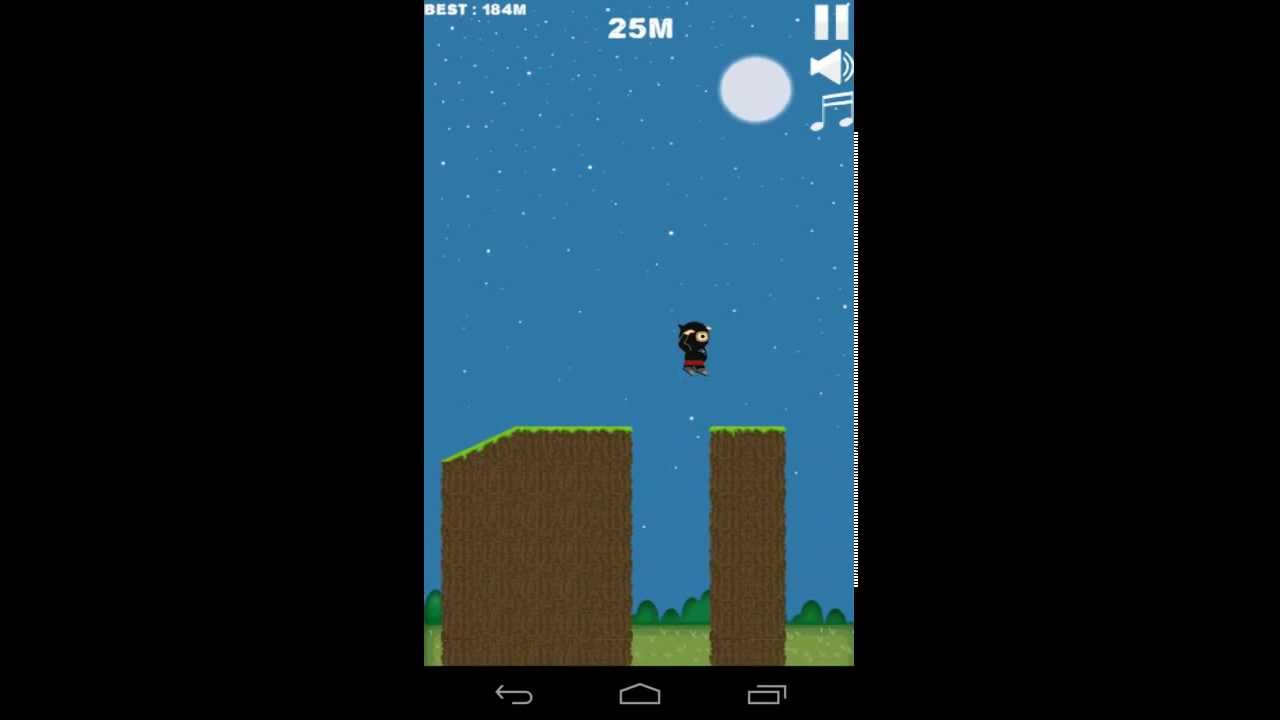 Cliff Ninja Jump Game Play - YouTube