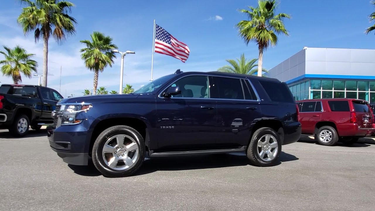 Chevrolet Tahoe 2020 LT "Blue Velvet Metallic" en Español - YouTube