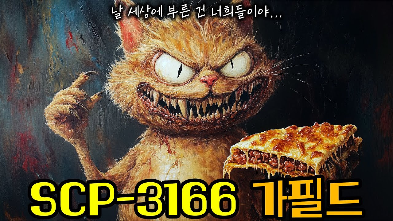 가필드가 괴물이 되어 사람들을 공격한 이유(SCP-3166) - YouTube