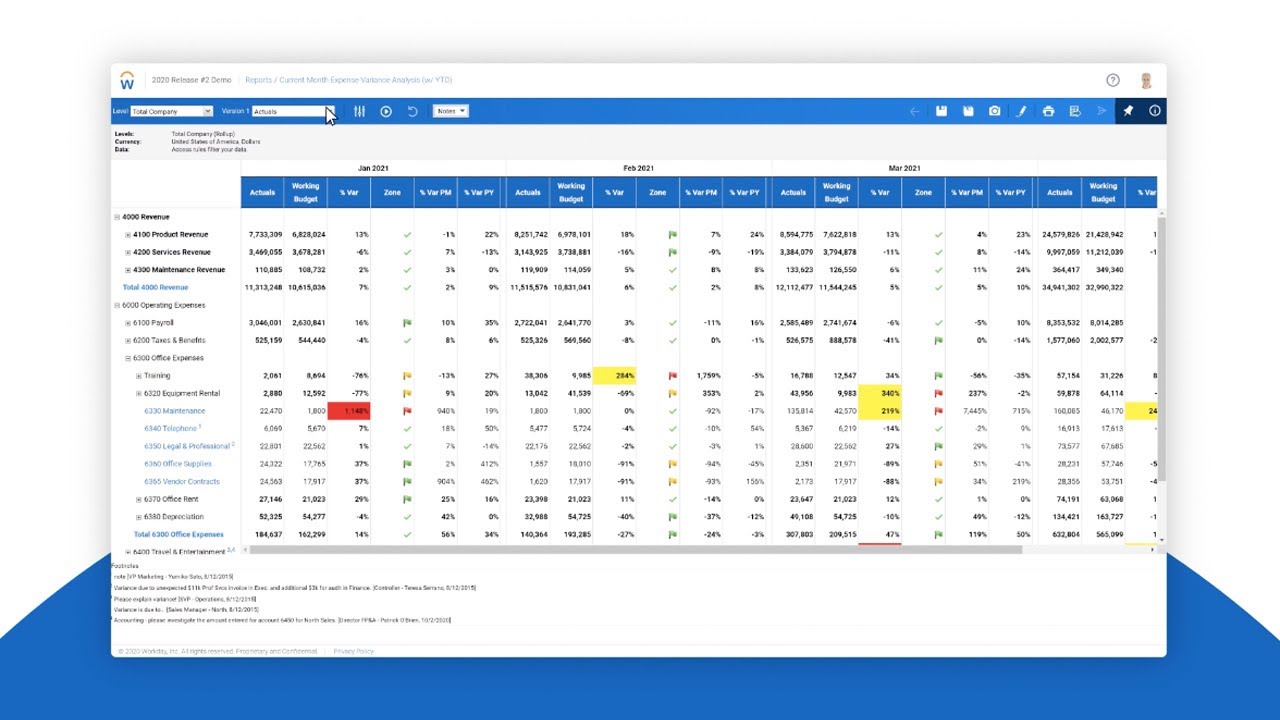Workday Adaptive Planning - Demo - Ad Hoc Reporting - YouTube