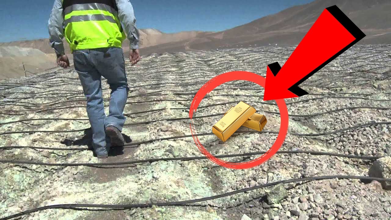 PADS de Lixiviación en Pilas #mineria - YouTube