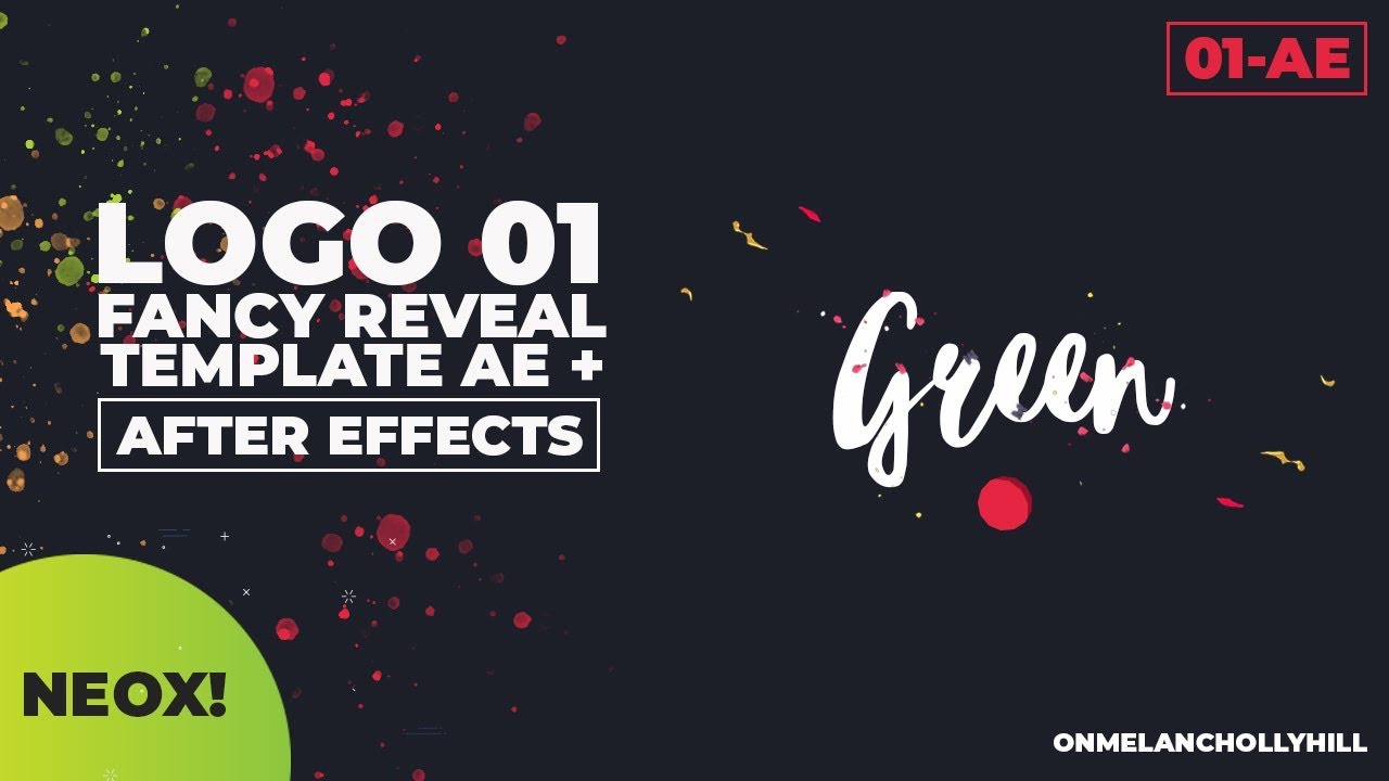 [Material] Fancy Logo Reveal After Effects Template - YouTube
