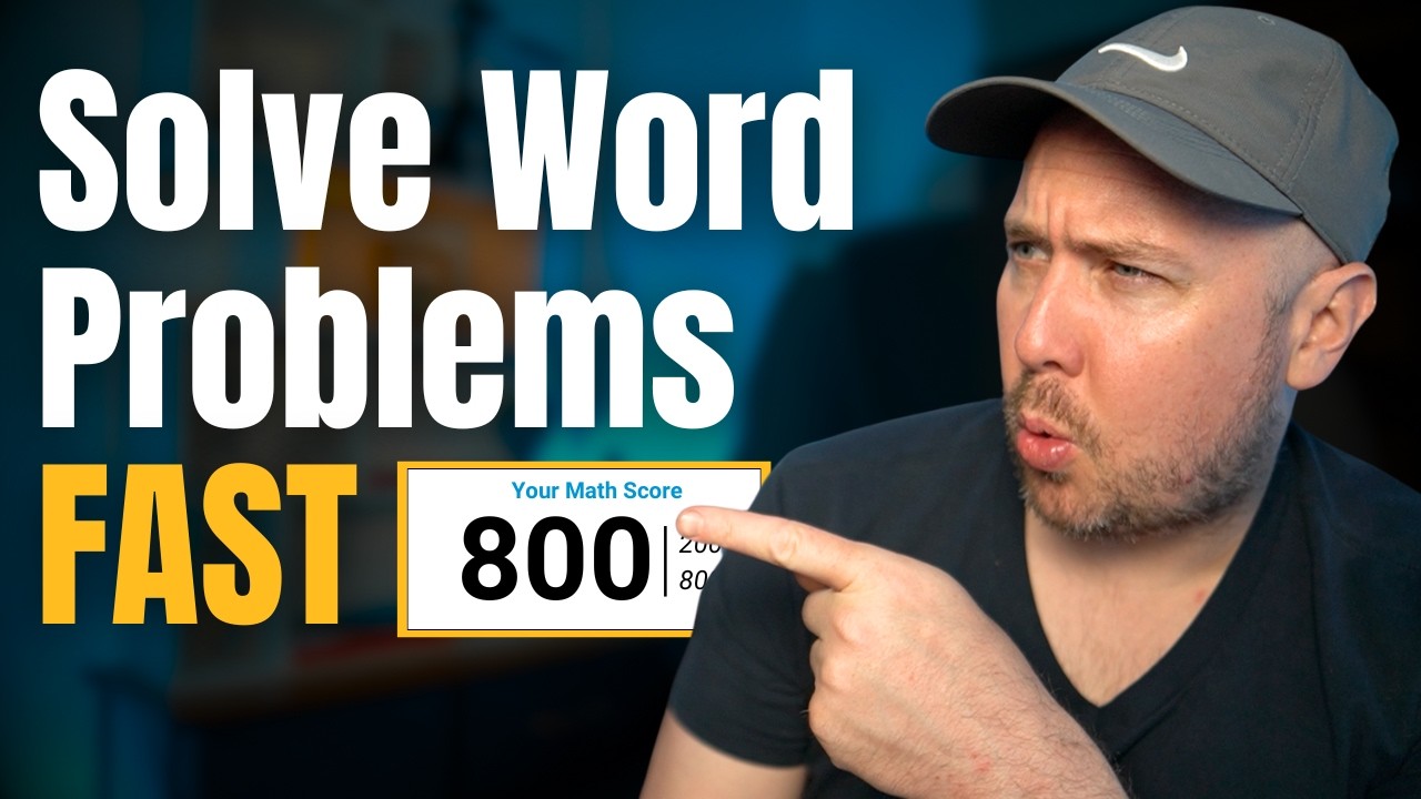 Solve SAT Word Problems Like a BOSS | Systems of Equations - YouTube