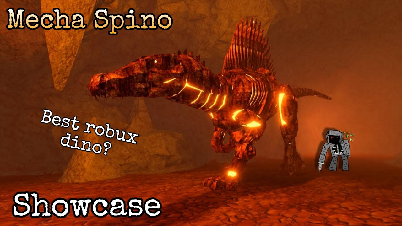 Mecha Spino Showcase Primal Pursuit Roblox | #primalpursuit #roblox ...