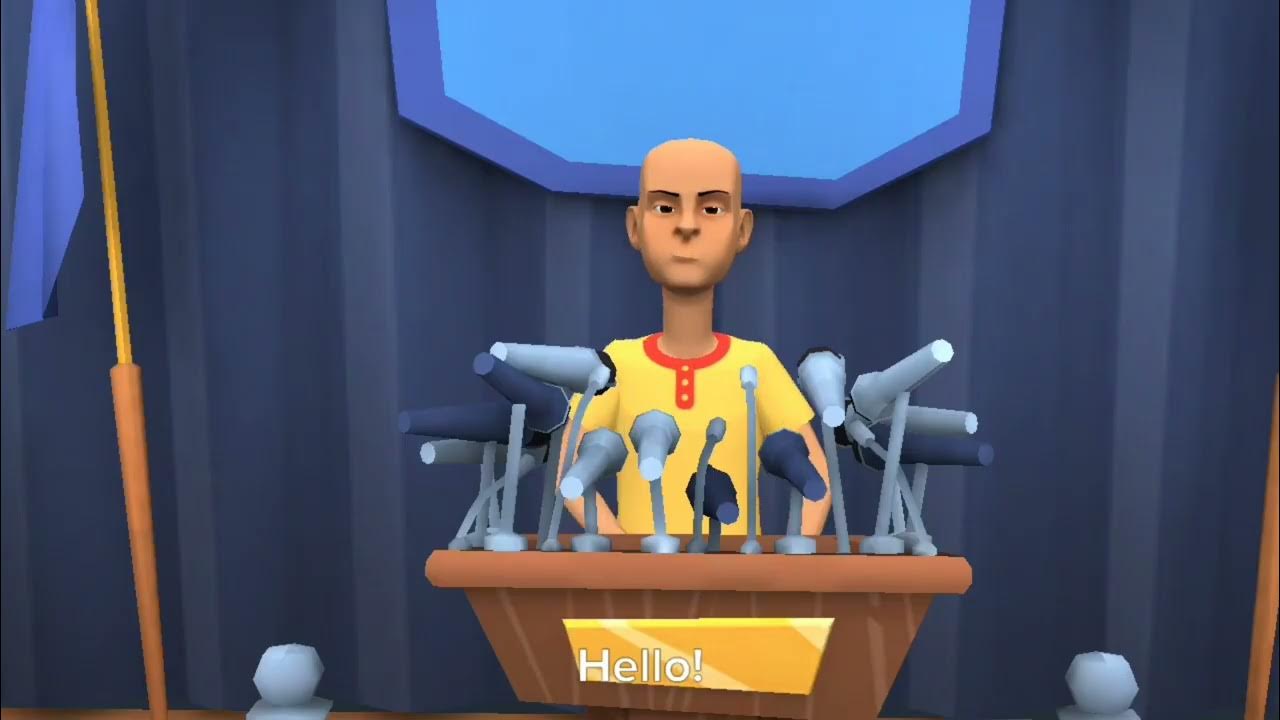 Caillou Becomes Presidentstarts Ww3grounded Youtube