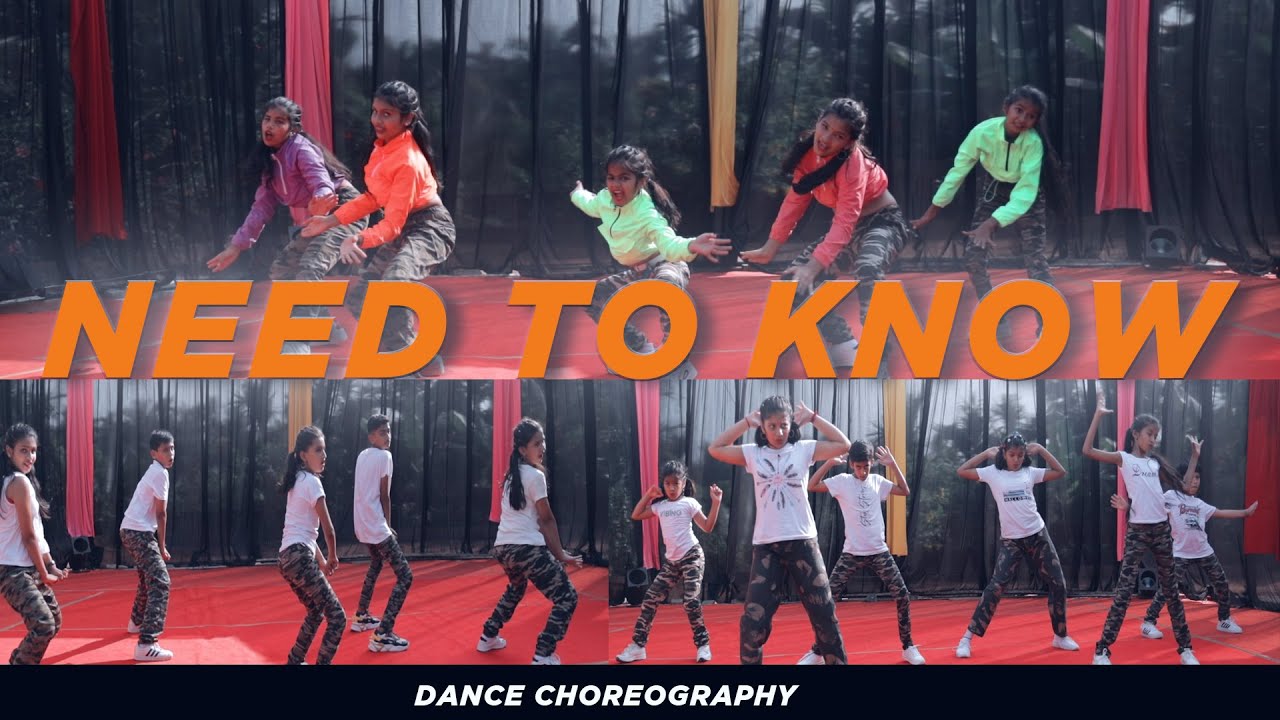 NEED TO KNOW | DANCE CHOREOGRAPHY | NV DANCE STUDIO | NIRANJAN SAJA ...