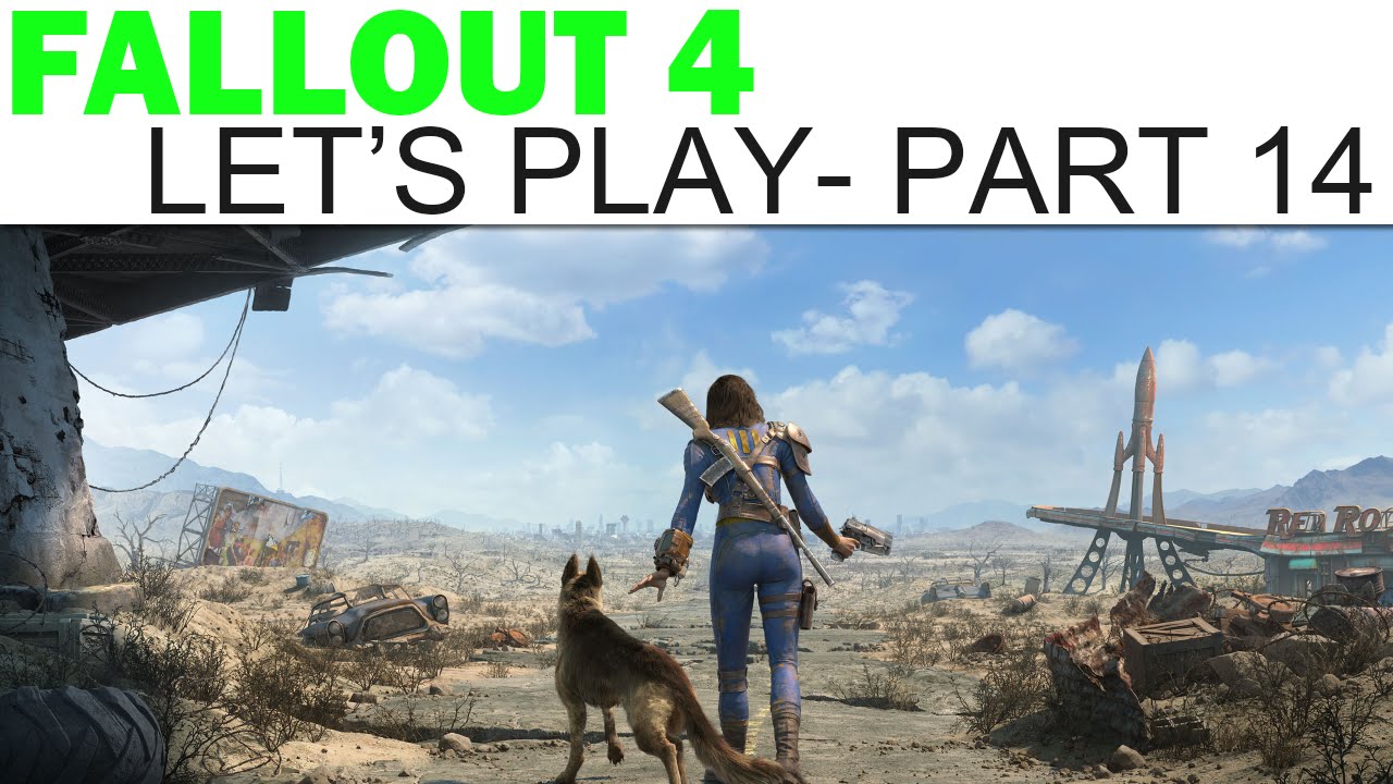 Fallout 4 Let's Play - Part 14 - Roundabout Route - YouTube
