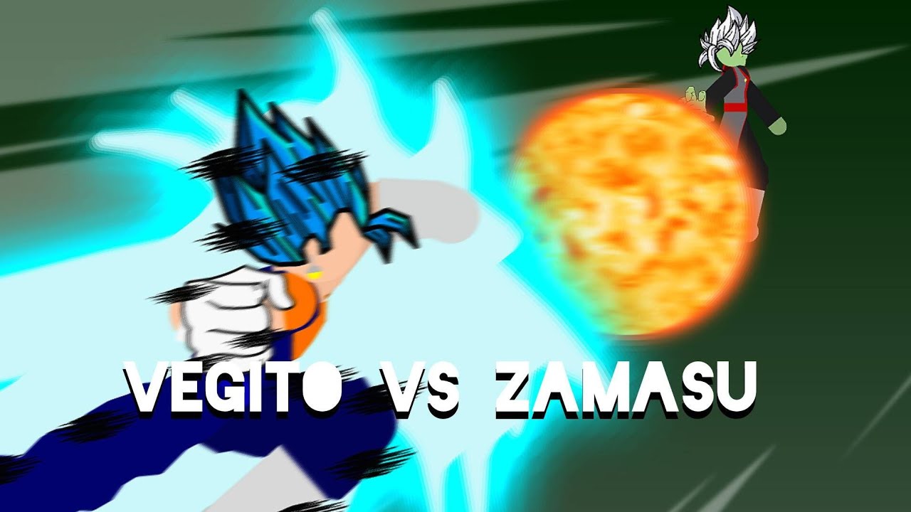 Vegito vs Zamasu//stick nodes/ - YouTube