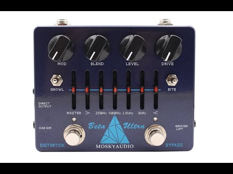 Mosky beta bass pedal . Bug with noise in clean sound and how to fix it