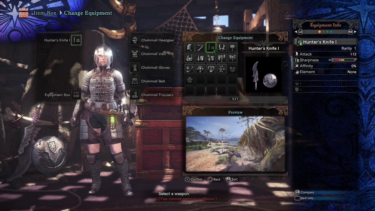 Monster Hunter World Get First Weapon Types - YouTube