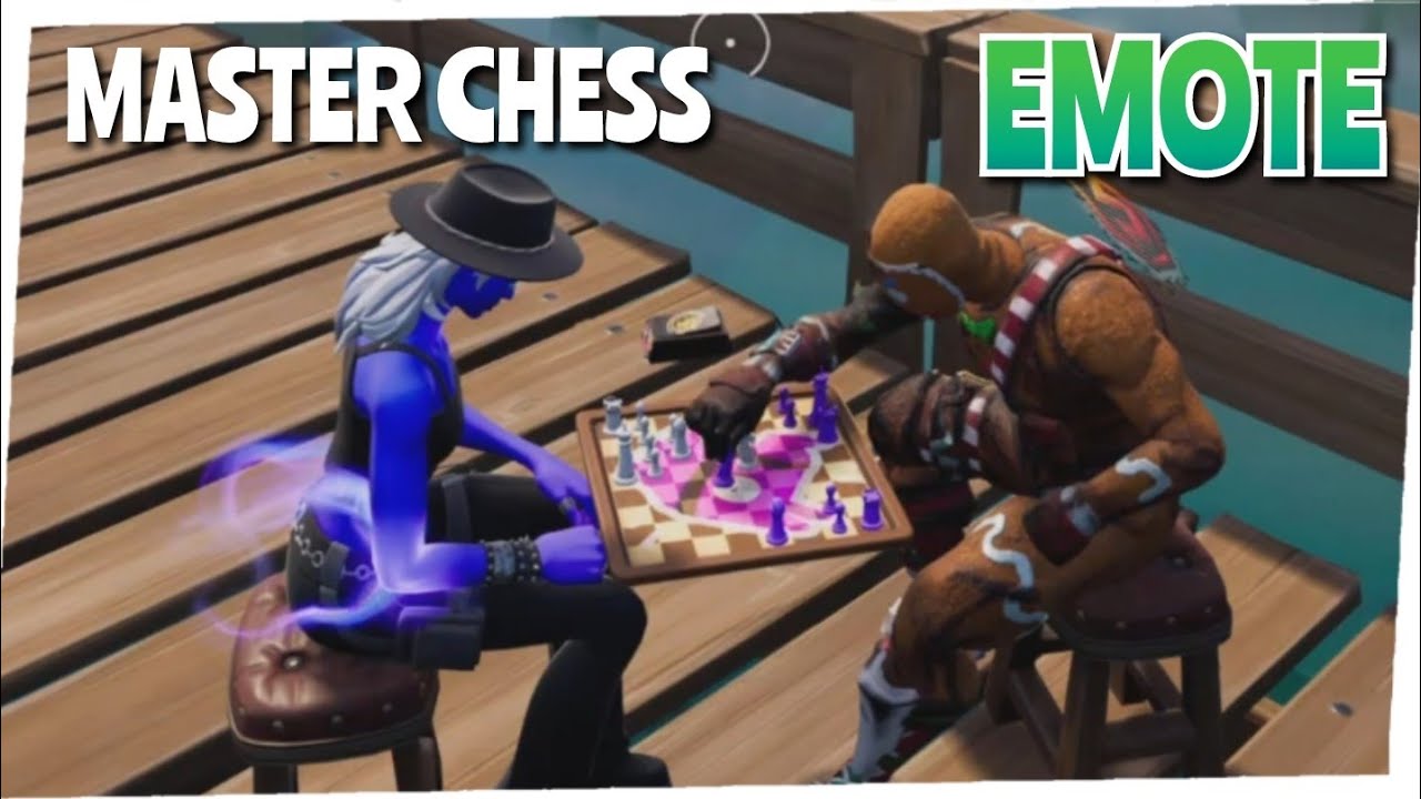 NOUVELLE EMOTE "GENIE DES ECHECS" GAMEPLAY FORTNITE ( CHESS MASTER ...