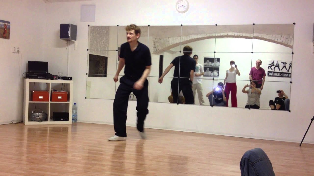 Solo jazz dance lesson 2012 - YouTube