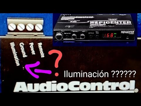 IN DASH THE EPICENTER QUE FUNCION TIENE ESTA CONEXION ILUMINACION ...