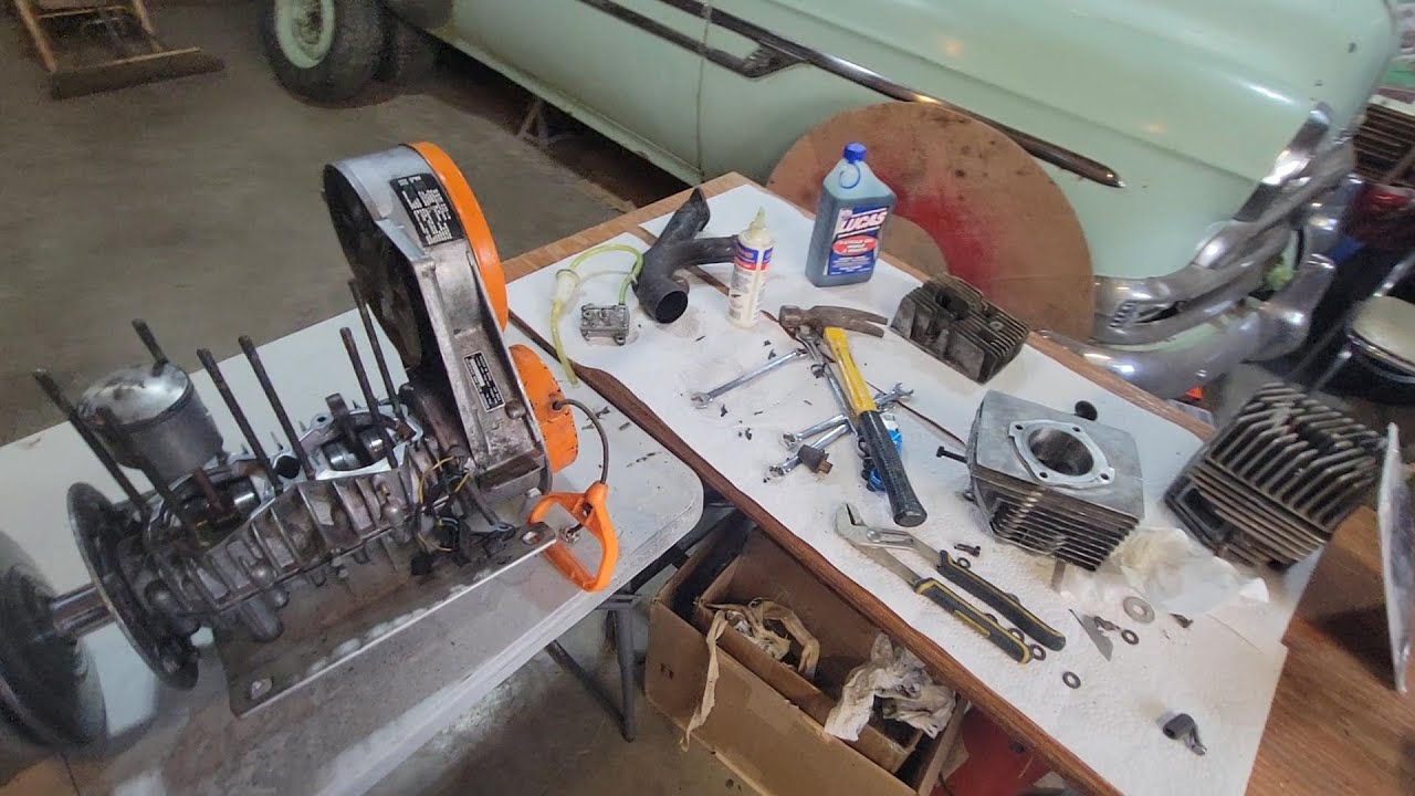 Epic Rotax 440 Rebuild!! - Watch me Bring it Back to Life! - YouTube