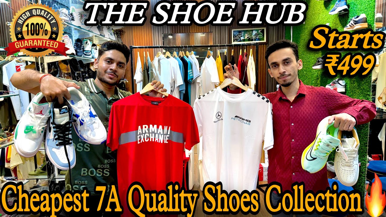 Cheapest 7A Quality Shoes In Kolkata | Kolkata Shoes Market | The Shoe Hub | First Copy Shoes ...