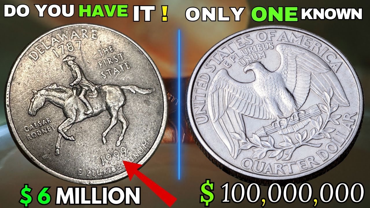 TOP 7 Most Expensive State Quarters in Circulation! Rare Coins Worth ...