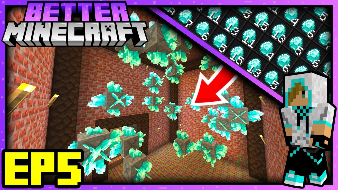 I Made an INFINITE Diamond FACTORY | Better Minecraft 1.19 Episode 5 ...