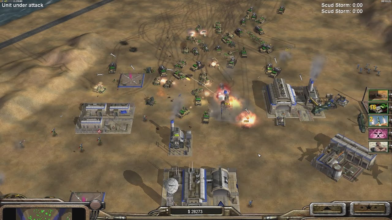 GLA Demolition - Command & Conquer Generals Zero Hour - 1 vs 2 HARD ...