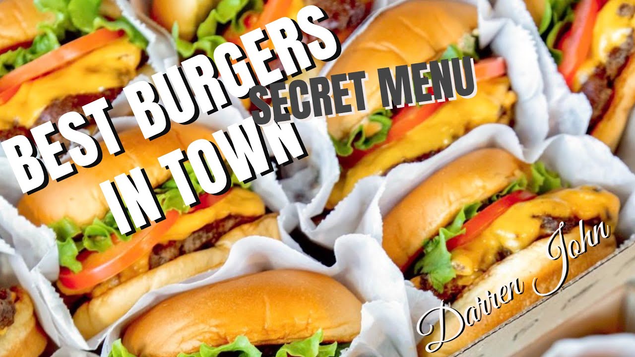 Best Burgers in Town - Secret Menu - YouTube