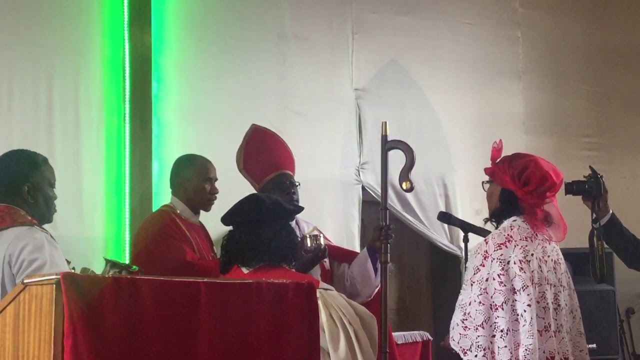 ELCRN Bishop S /Kheib commissioning WCC as newest parish - YouTube