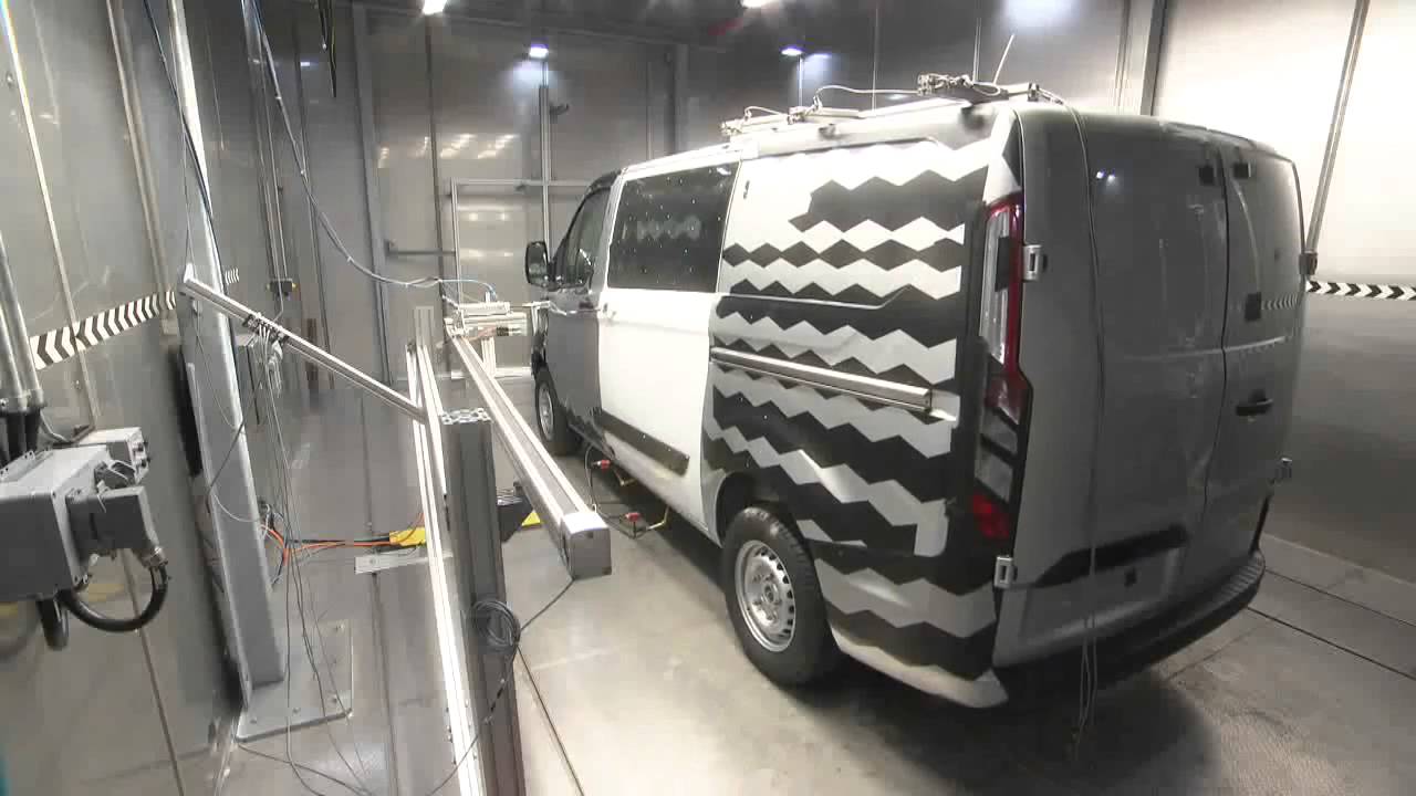 2013 Ford Transit Door "Crash Test" - Door Durability - YouTube